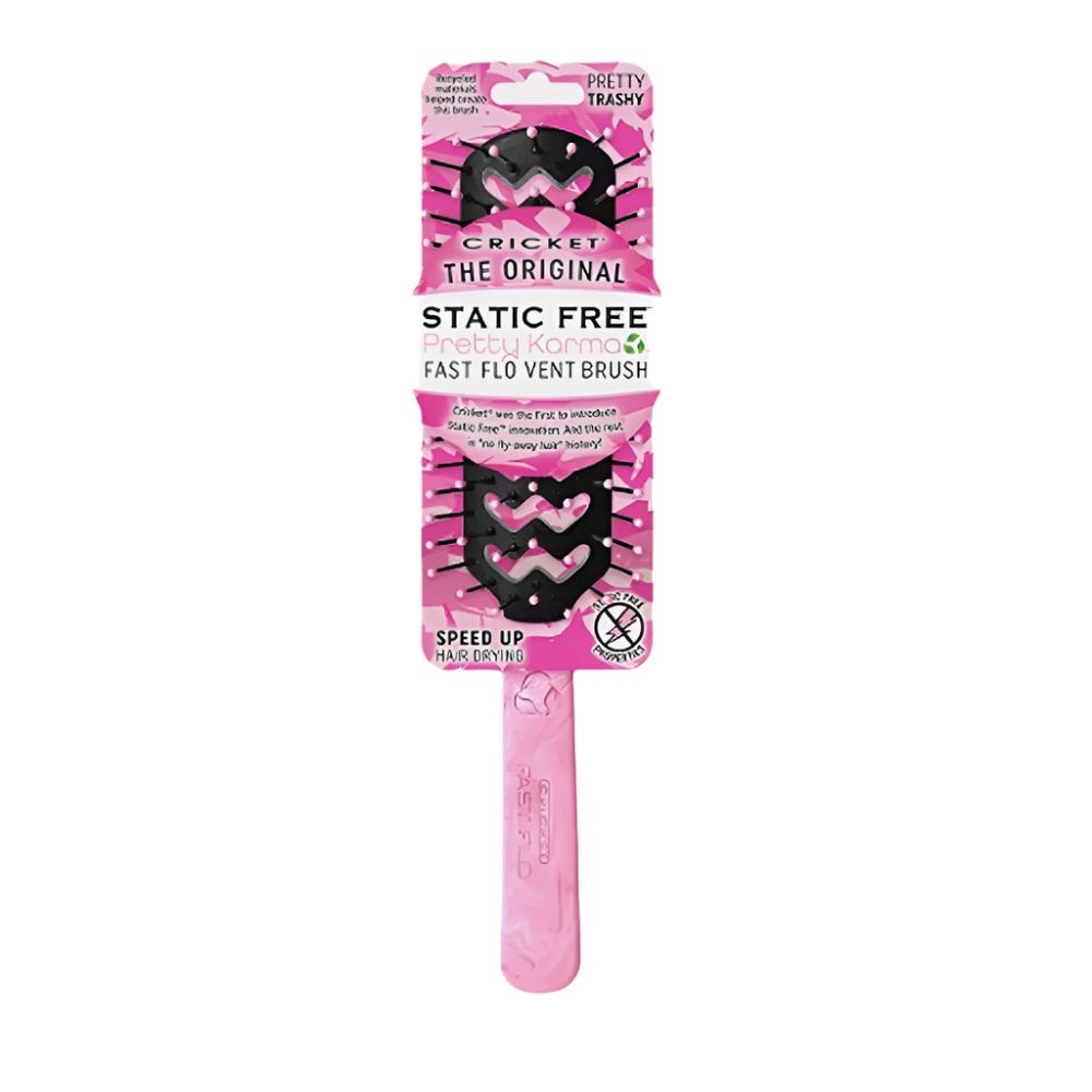 CRICKET Fast Flo Vent Brush Pretty Karma Trashy Pink – Salon World