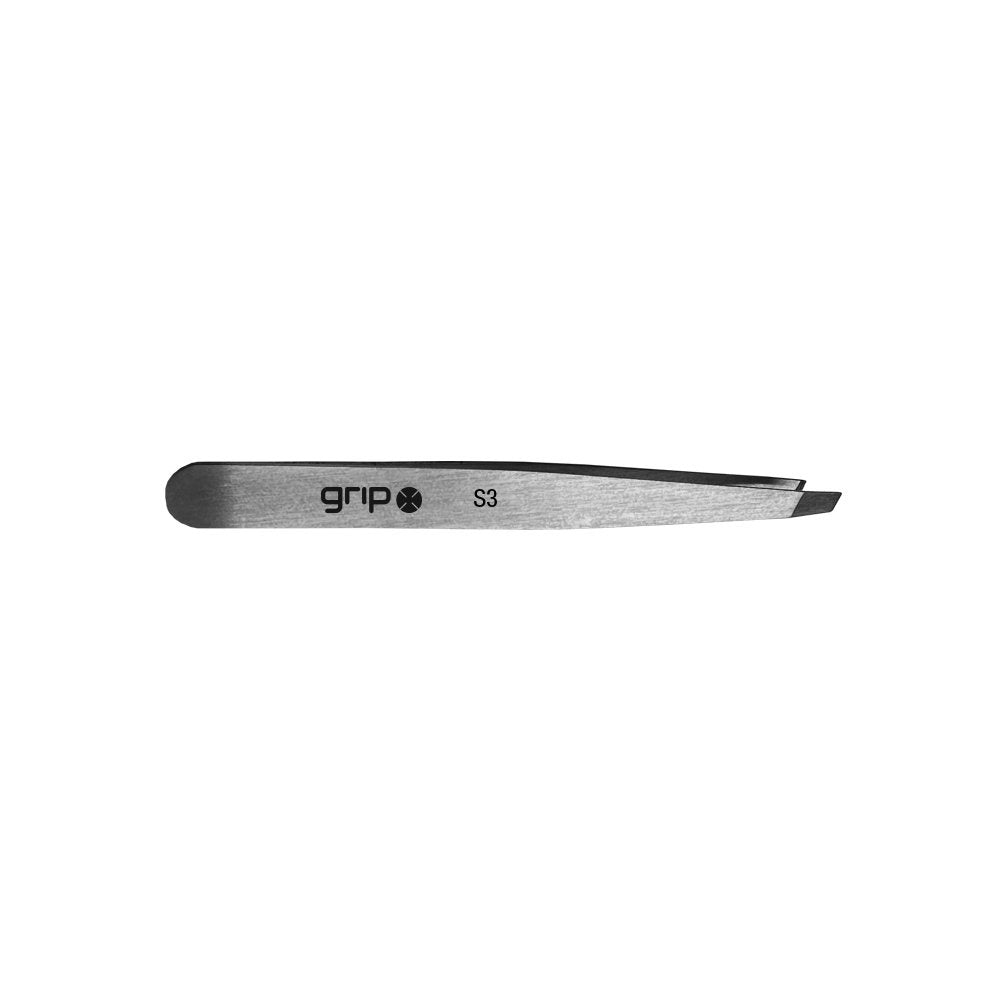 Grip® Tweezers Claw Slanted Tip Stainless Steel – Salon World