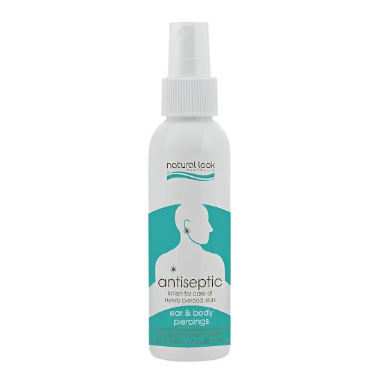 NATURAL LOOK Antiseptic Lotion Ear & Body Piercing 125ml – Salon World